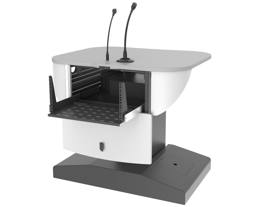 Multimedia Lectern | Height-Adjustable | Custom | MML-1