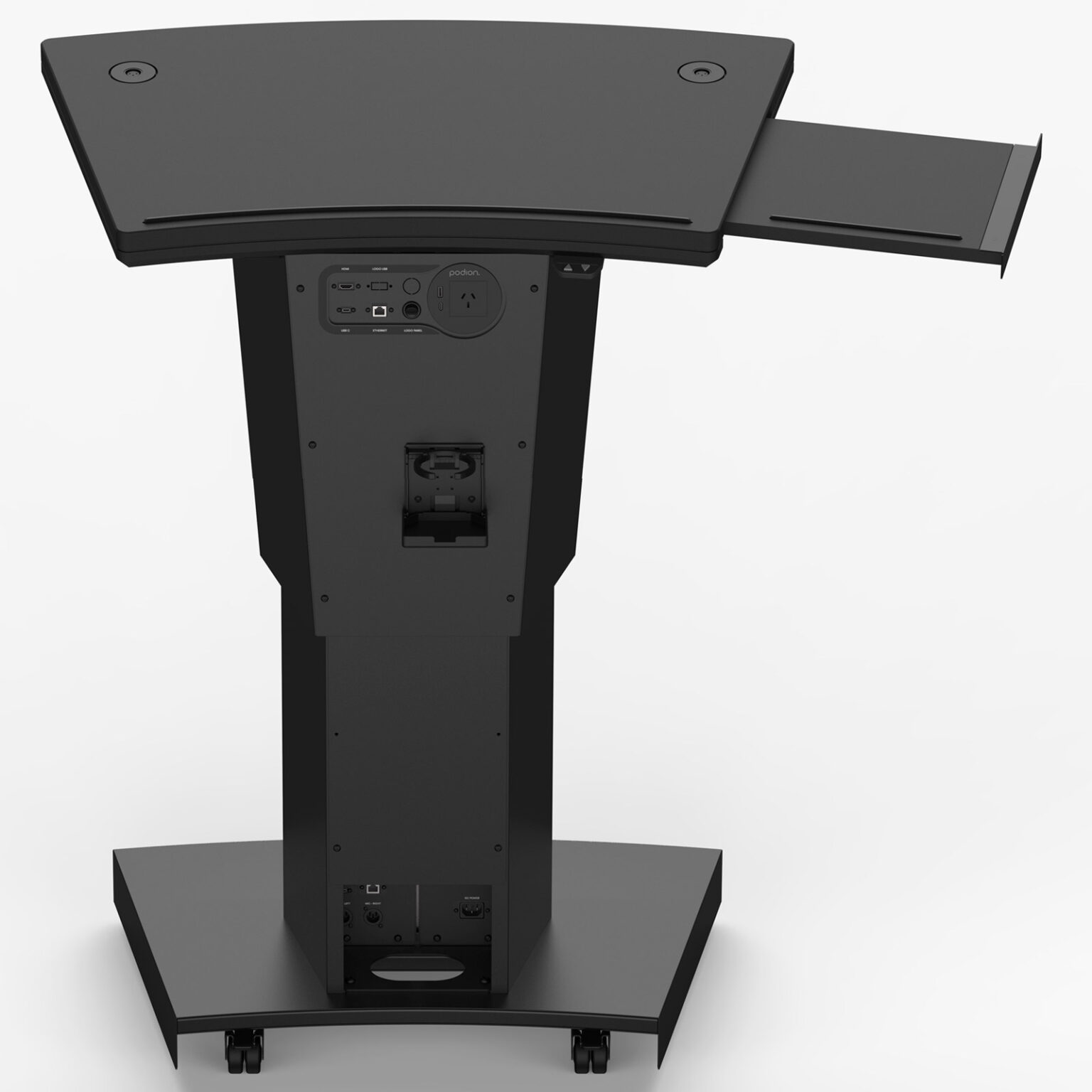 POD-4 | Height-Adjustable AV Lectern – In Stock & Ready to Ship