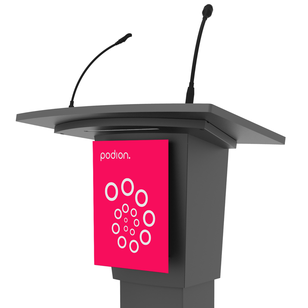 POD-4 | Height-Adjustable AV Lectern – In Stock & Ready to Ship