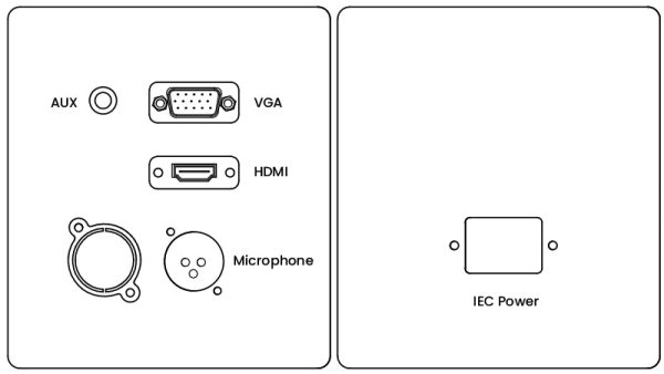 POD-4-DS Lectern - Sit/Stand, Digital Signage & Worktop Screen