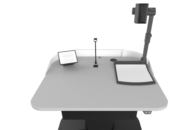 Height-Adjustable Multimedia Lectern | Wheelchair, 8RU, Custom